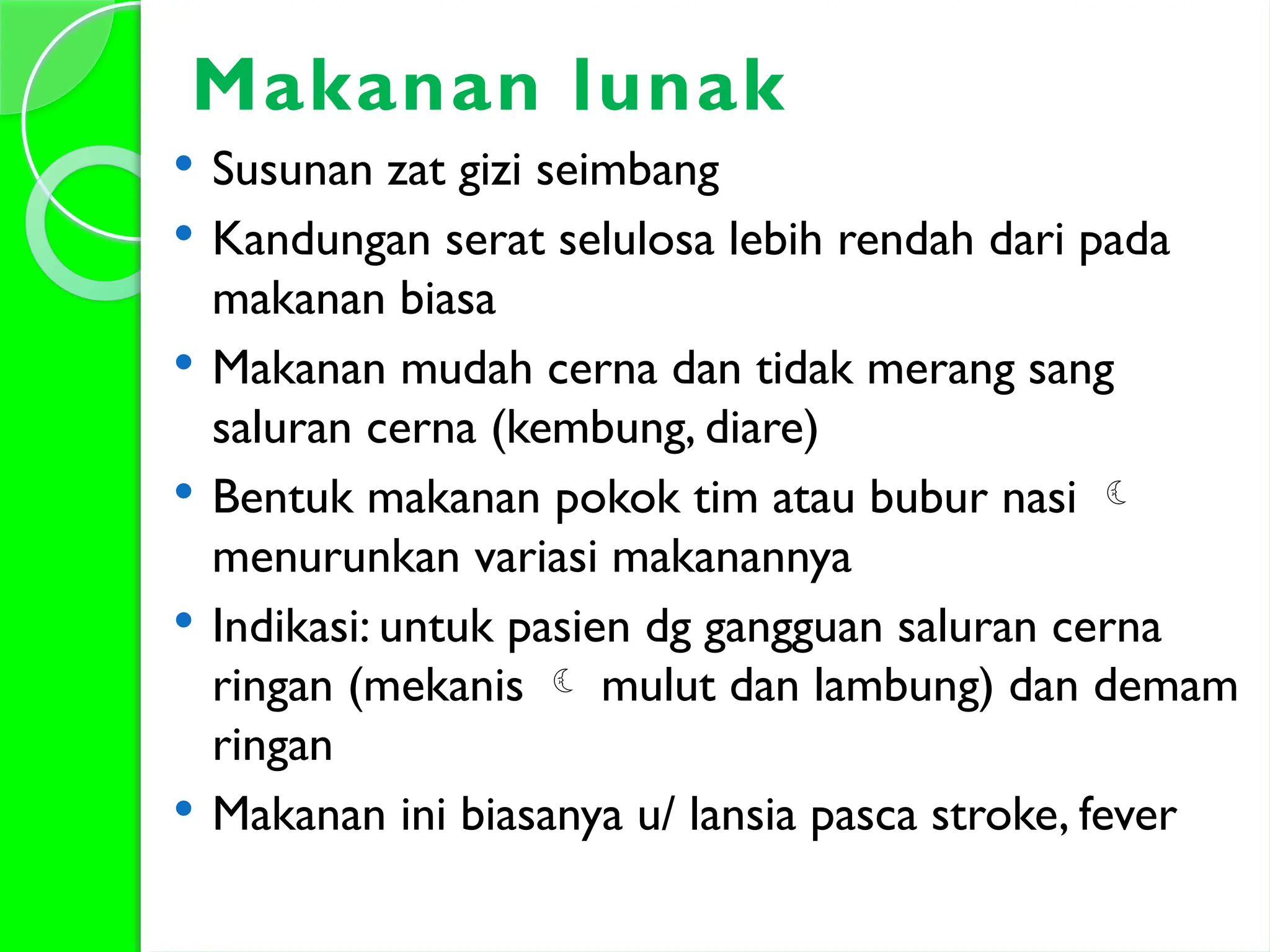 Bentuk dan Jenis Makanan di Rumah sakittx | PPTX