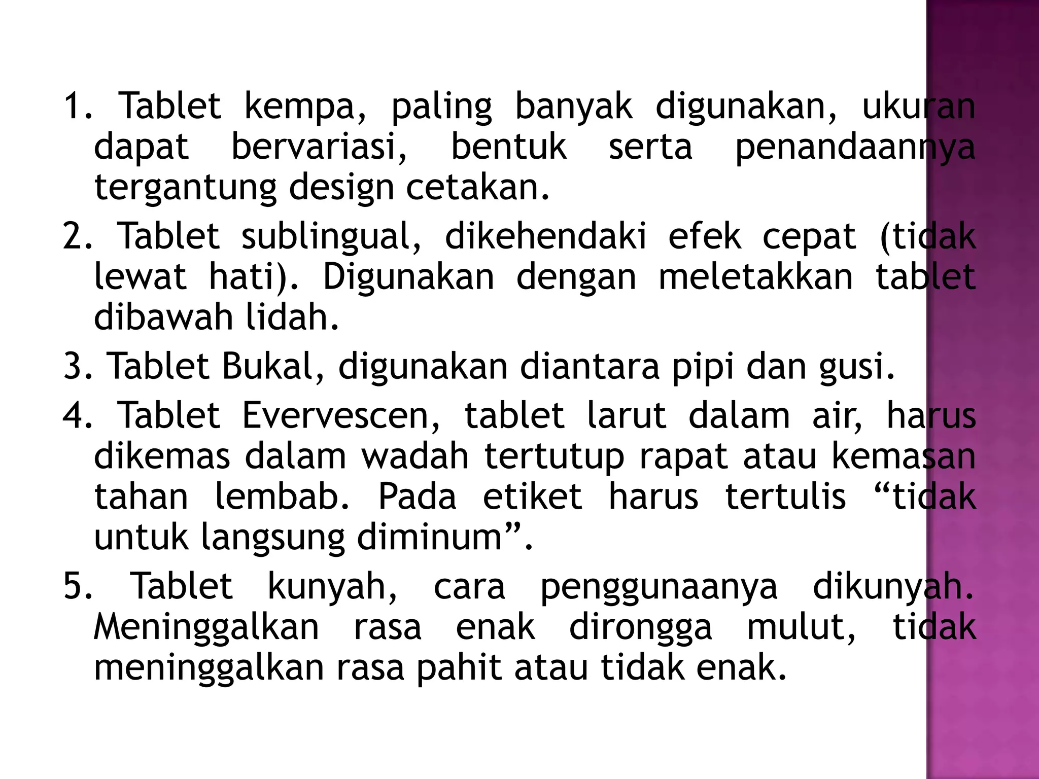 Bentuk – bentuk obat | PPTX