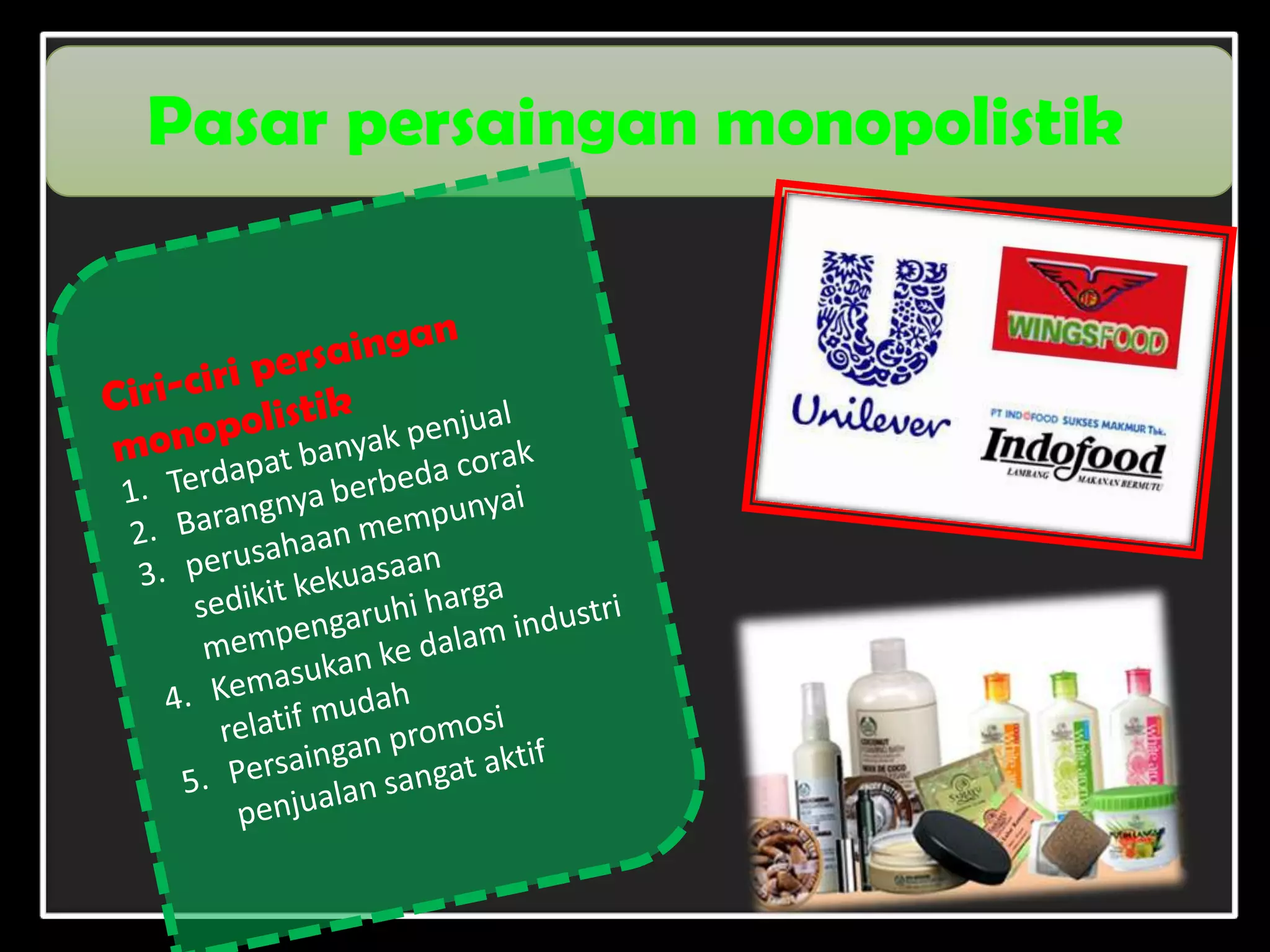 Bentuk – bentuk pasar | PPTX
