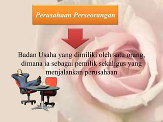 Bentuk dan peran badan usaha | PPTX