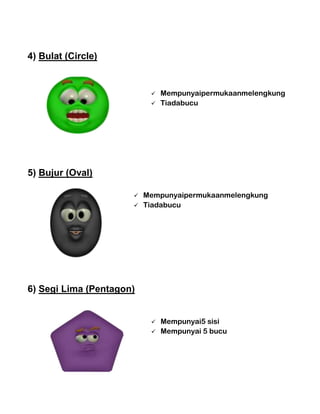 Bentuk dan ruang | DOCX