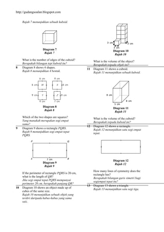 Bentuk dan ruang | PDF