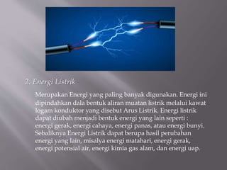 Bentuk energi dan bahasa termodinamika tugas iii | PPTX