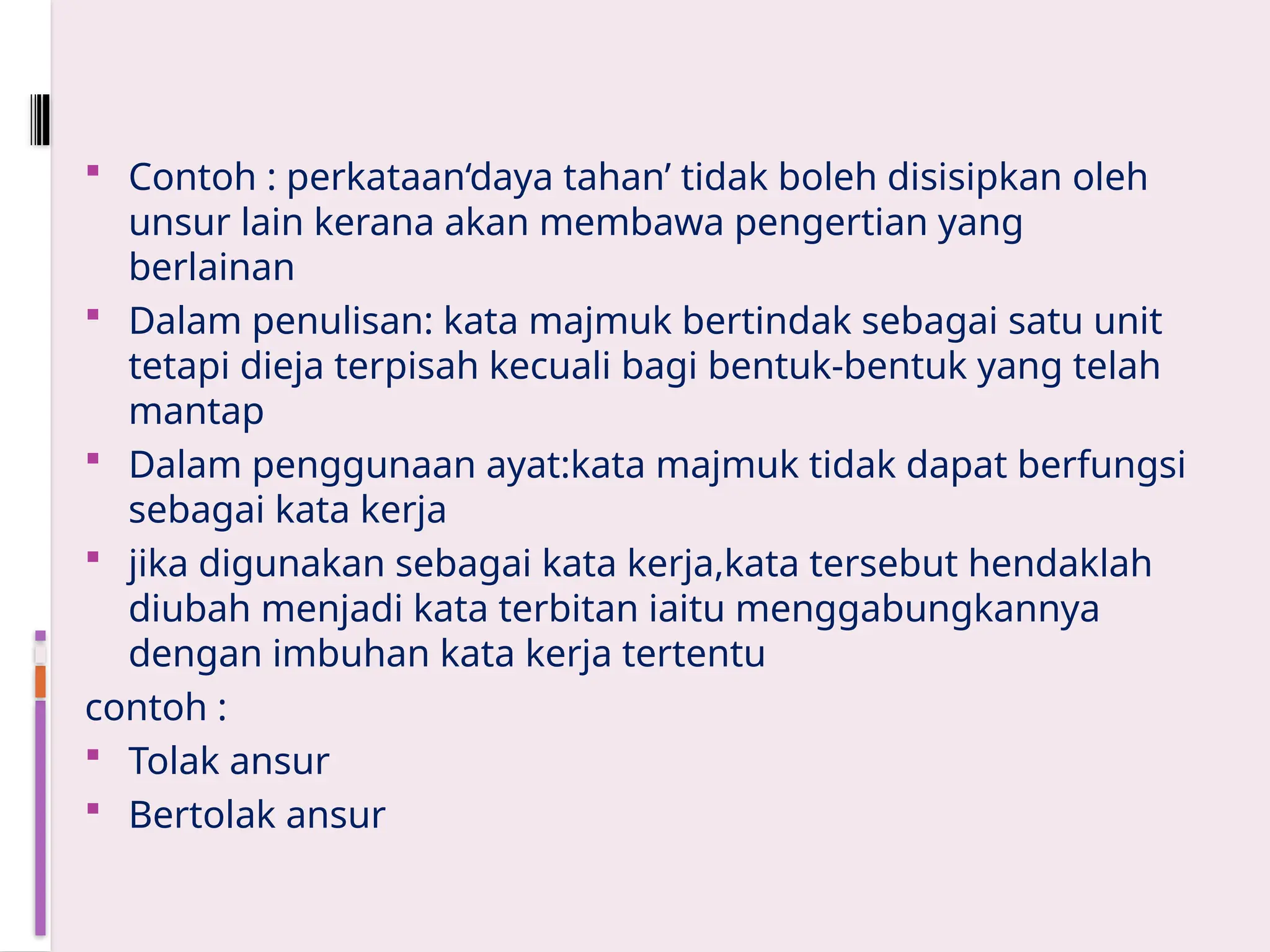 Pembentukan kata Bentuk Kata Bahasa Melayu | PPTX