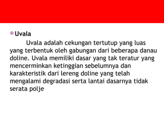 Bentuk Lahan Asal Kars geomorfologi indonesia | PPTX
