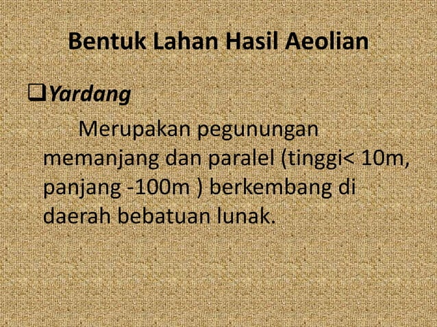Bentuk Lahan EOLIN.ppt