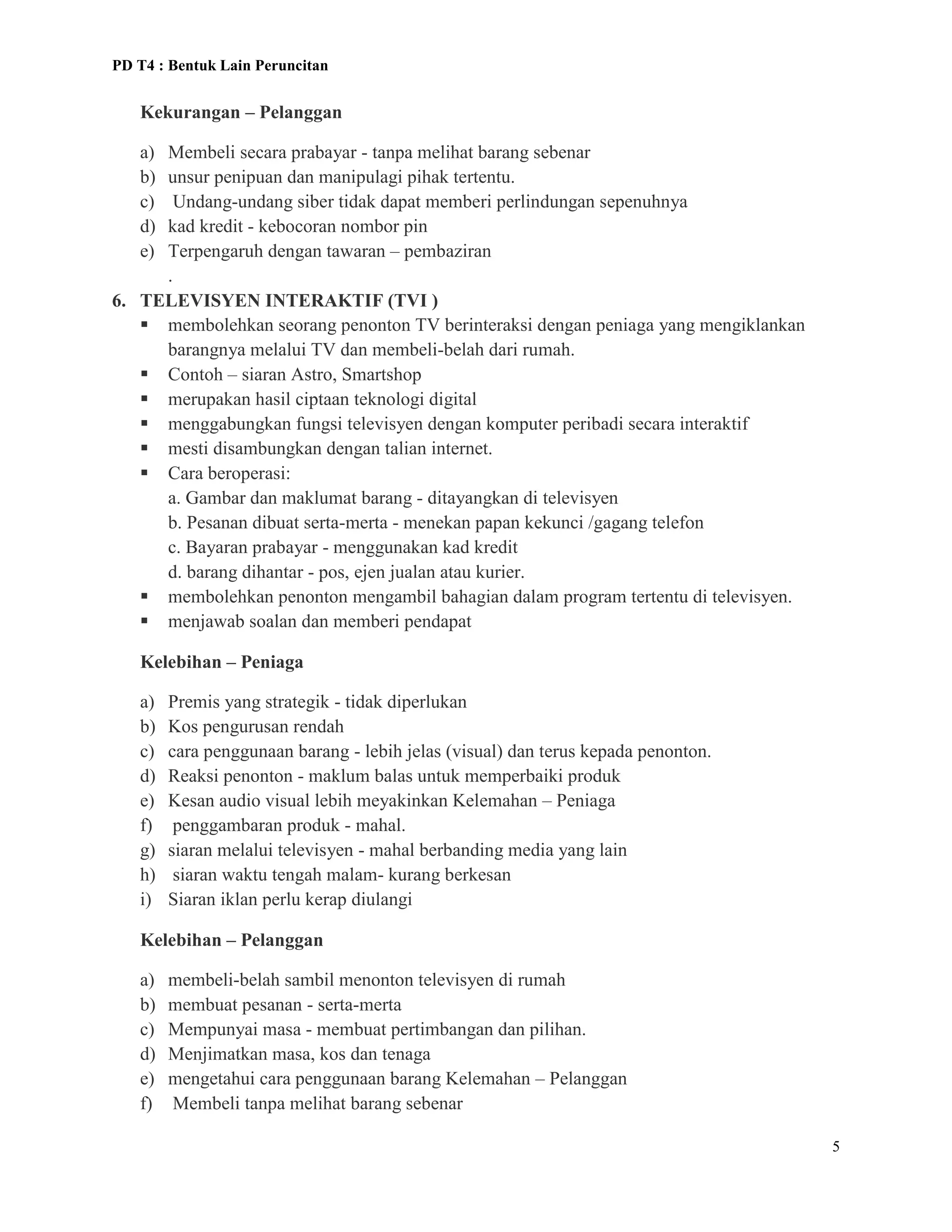 Bentuk lain peruncitan | PDF