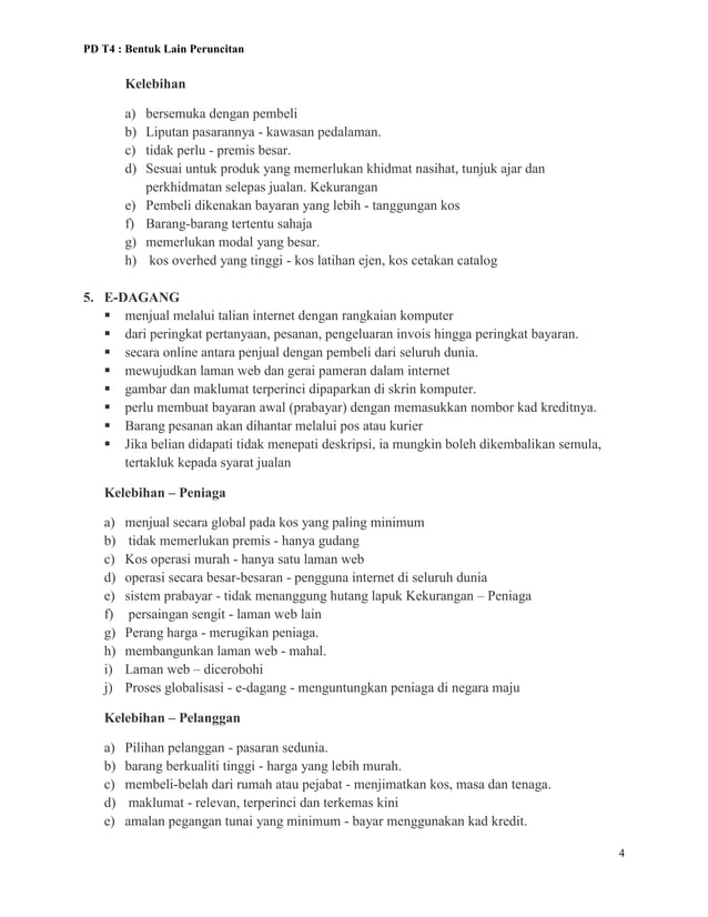 Bentuk lain peruncitan | PDF