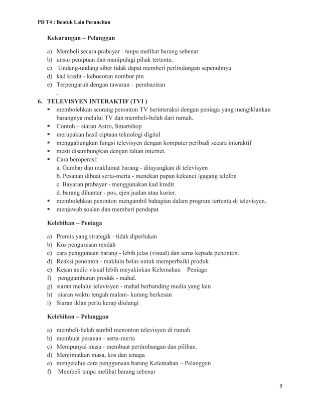 Bentuk lain peruncitan | PDF