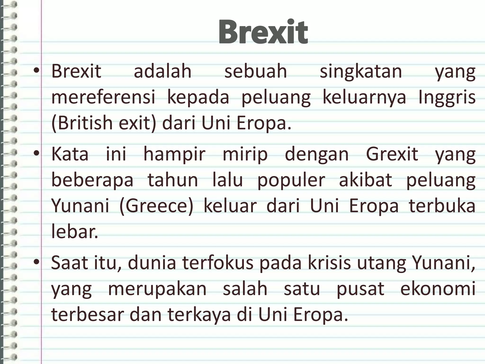 Bentuk lembaga integrasi ekonomi di dunia | PPT