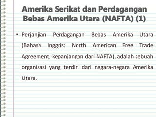 Bentuk lembaga integrasi ekonomi di dunia | PPTX