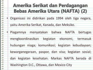 Bentuk lembaga integrasi ekonomi di dunia | PPTX