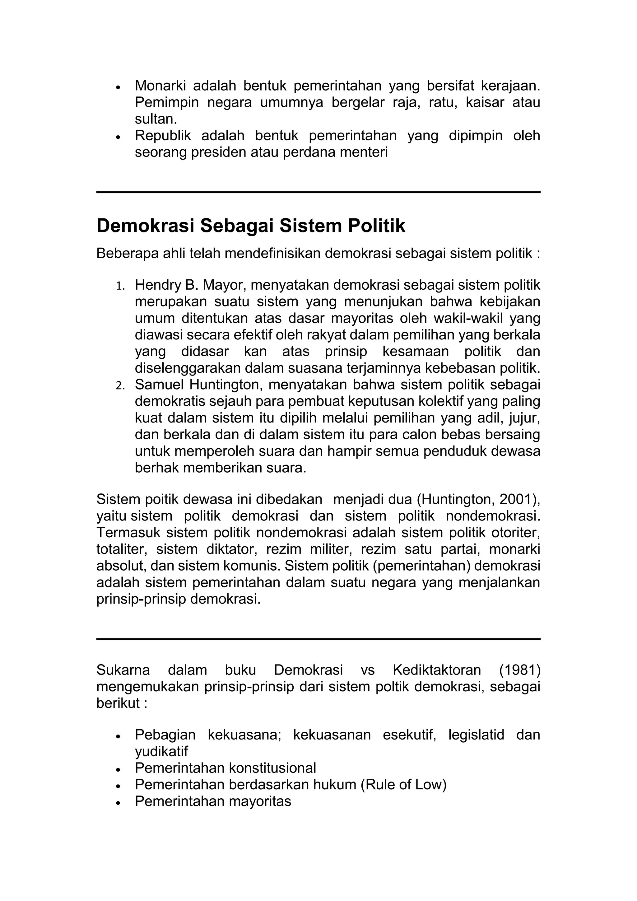 Bentuk,macam,dan prinsip Demokrasi (BAB 2) Kelas XI.doc