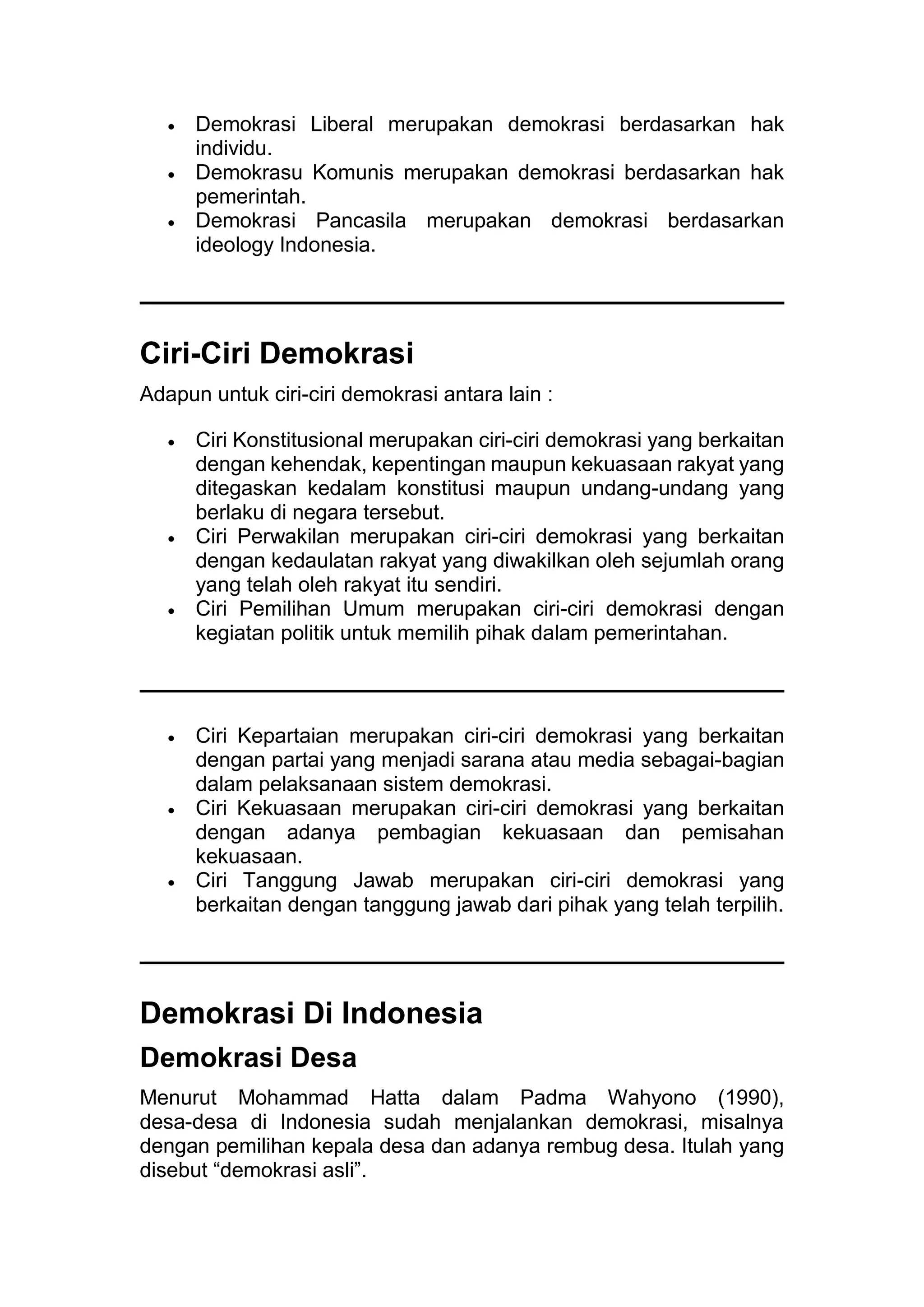 Bentuk,macam,dan prinsip Demokrasi (BAB 2) Kelas XI.doc