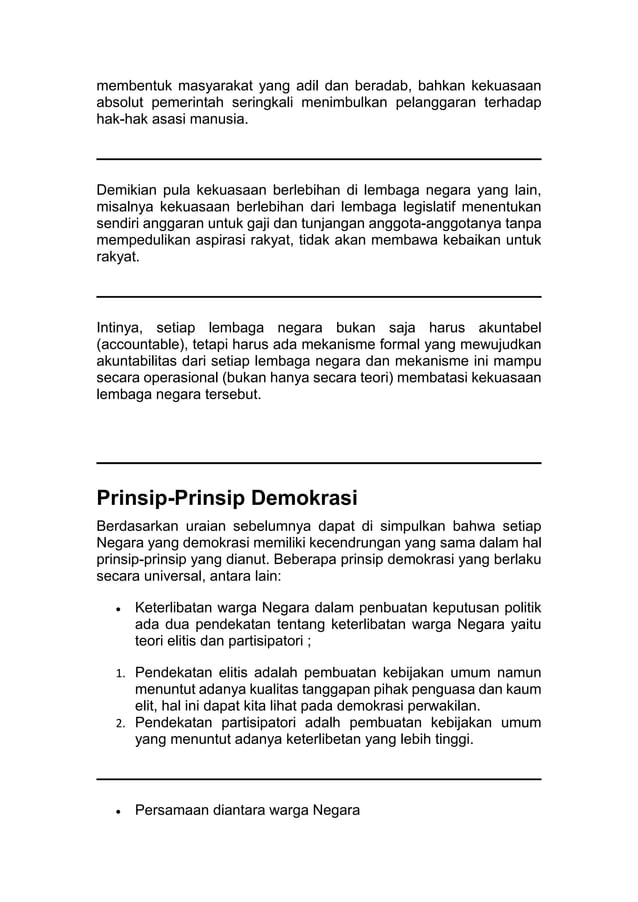 Bentuk,macam,dan prinsip Demokrasi (BAB 2) Kelas XI.doc