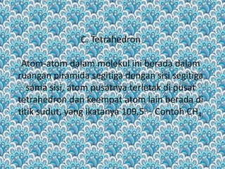 Bentuk molekul | PPT