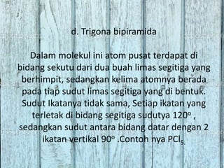 Bentuk molekul | PPT