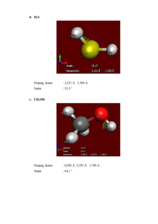Bentuk molekul avogadro | DOCX