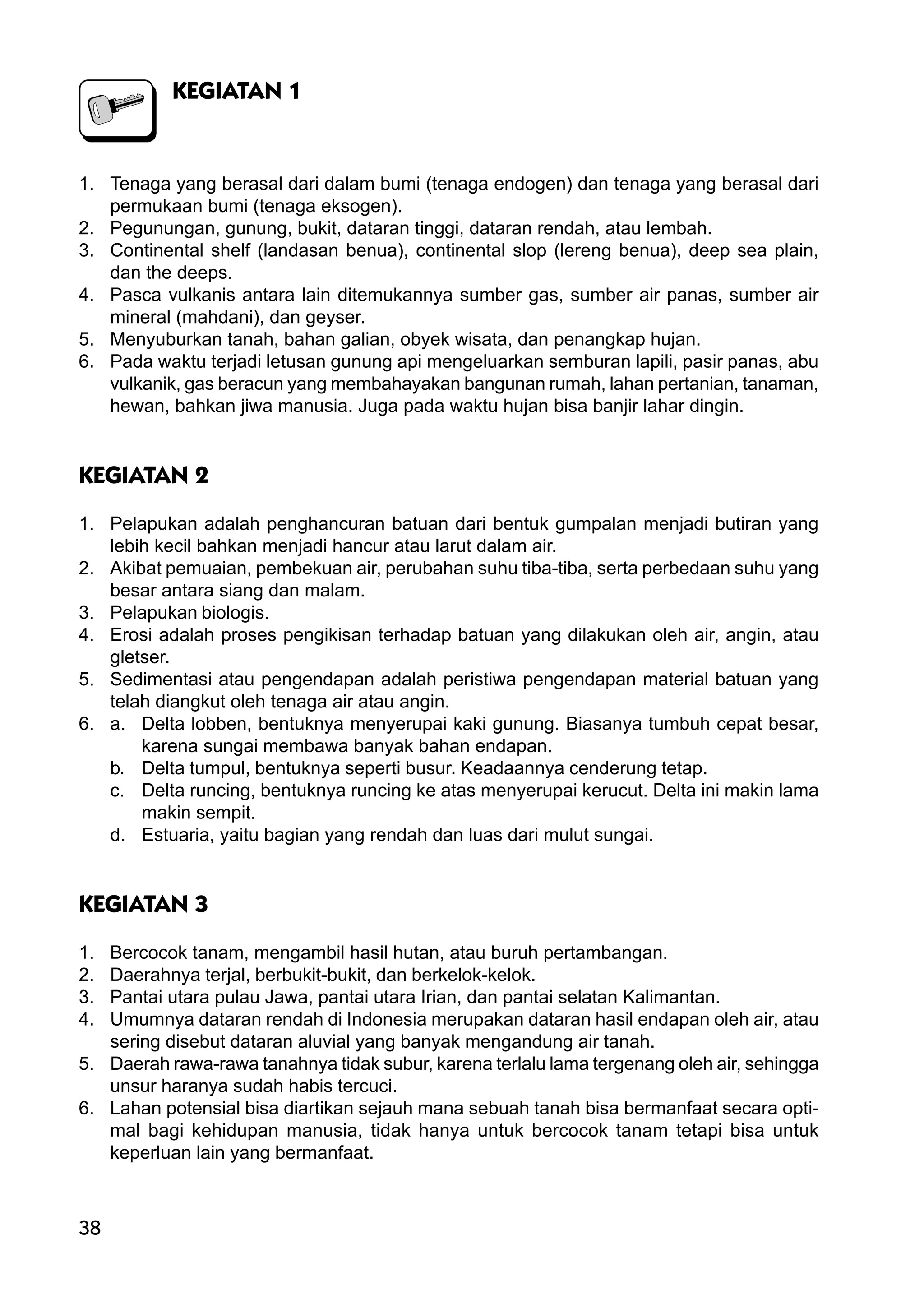 Bentuk muka bumi | PDF