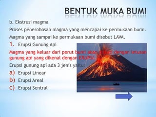 Bentuk muka bumi | PPTX