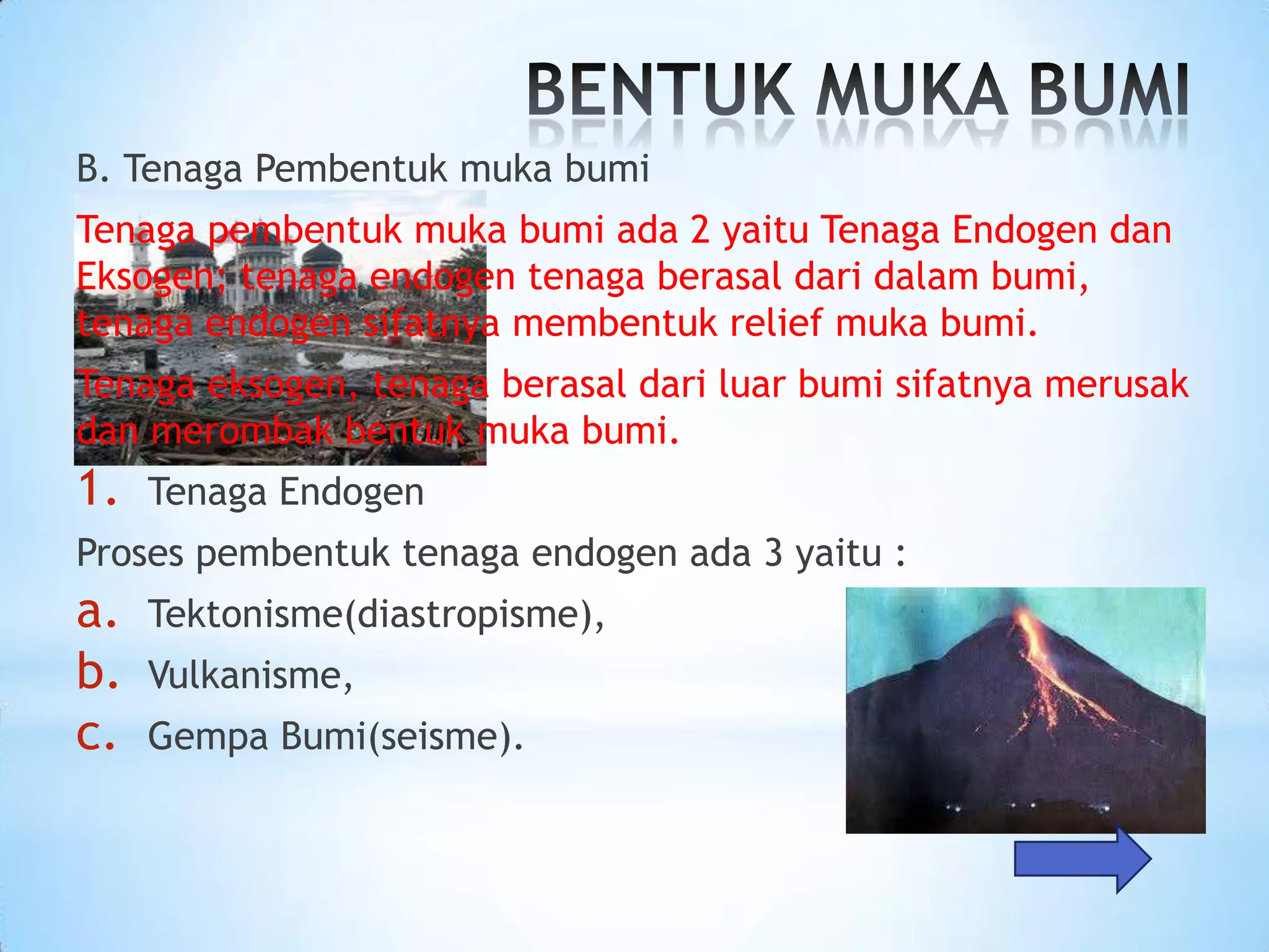 Bentuk muka bumi (1) | PPTX