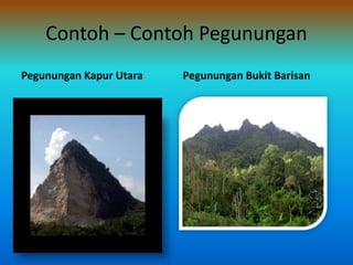 Bentuk muka bumi dan aktivitas penduduk | PPT