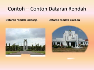 Bentuk muka bumi dan aktivitas penduduk | PPT