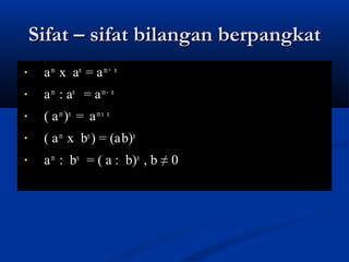 Bentuk pangkat | PPT