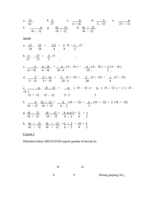 Bentuk pangkat | DOC