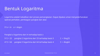 Bentuk Pangkat, Akar, dan Logaritma.pptx