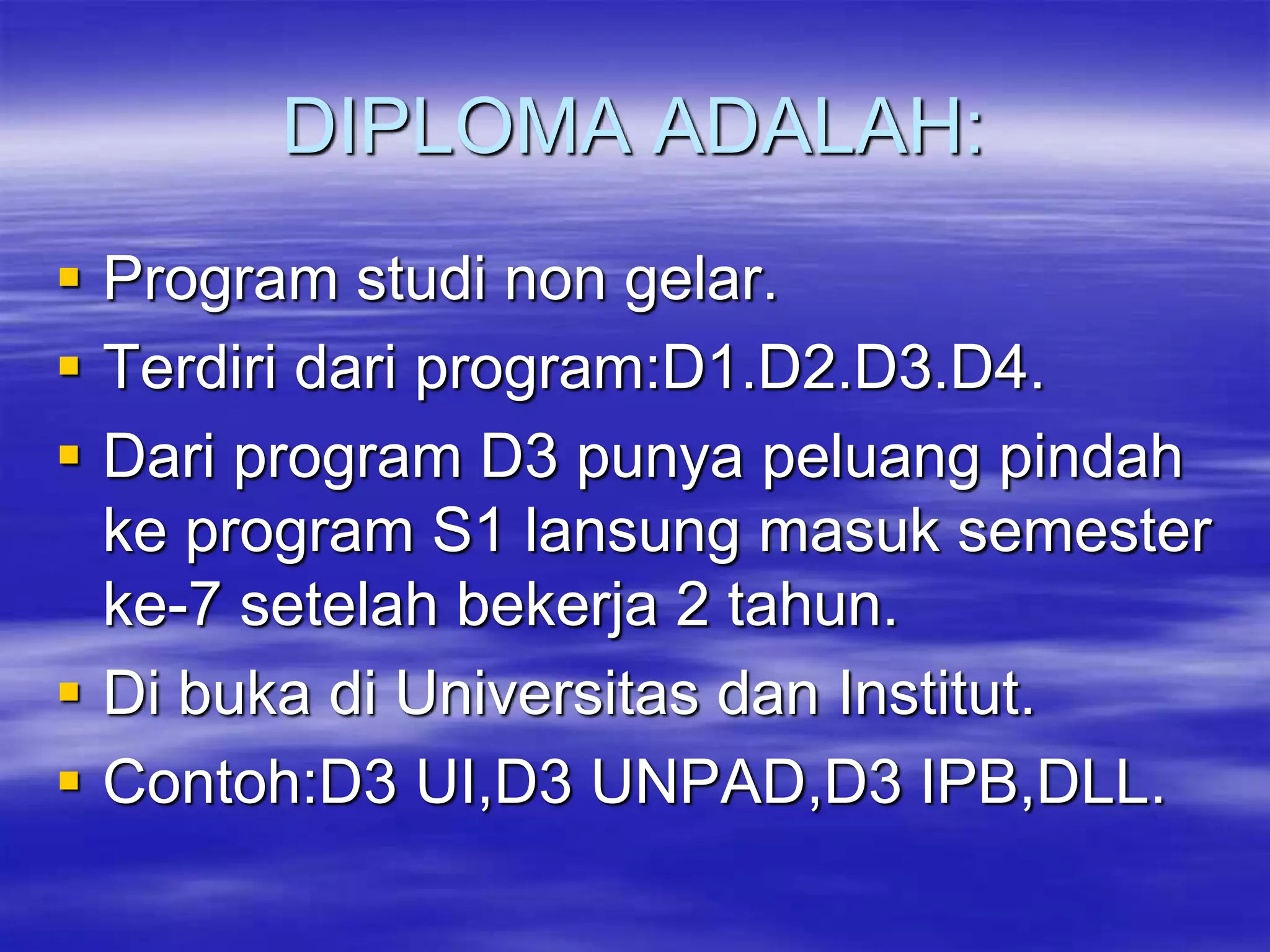 BENTUK PERGURUAN TINGGI DI INDONESIA.ppt