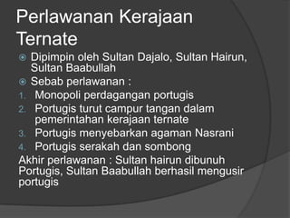 Bentuk perlawanan rakyat menentang kolonialisme barat | PPT