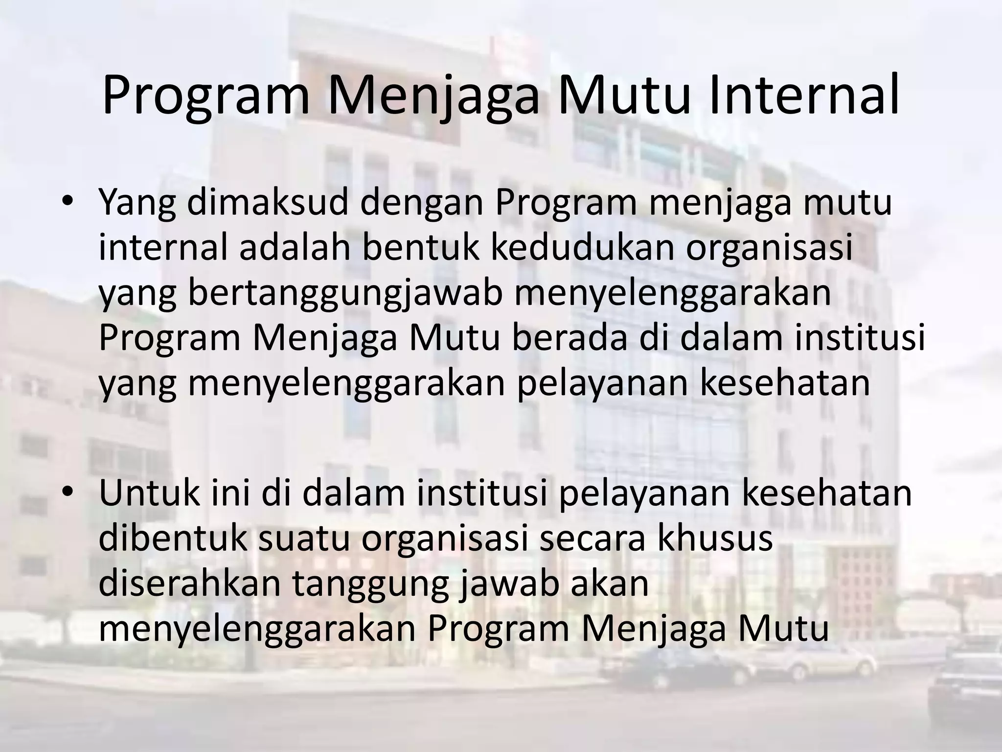 Bentuk program menjaga mutu konkuren | PPTX