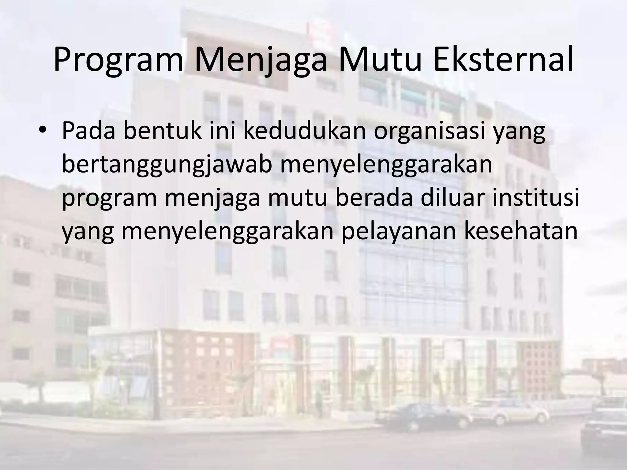 Bentuk program menjaga mutu konkuren | PPTX