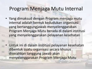 Bentuk program menjaga mutu konkuren | PPTX