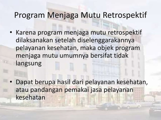 Bentuk program menjaga mutu konkuren | PPTX