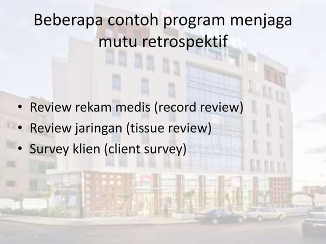 Bentuk program menjaga mutu konkuren | PPTX