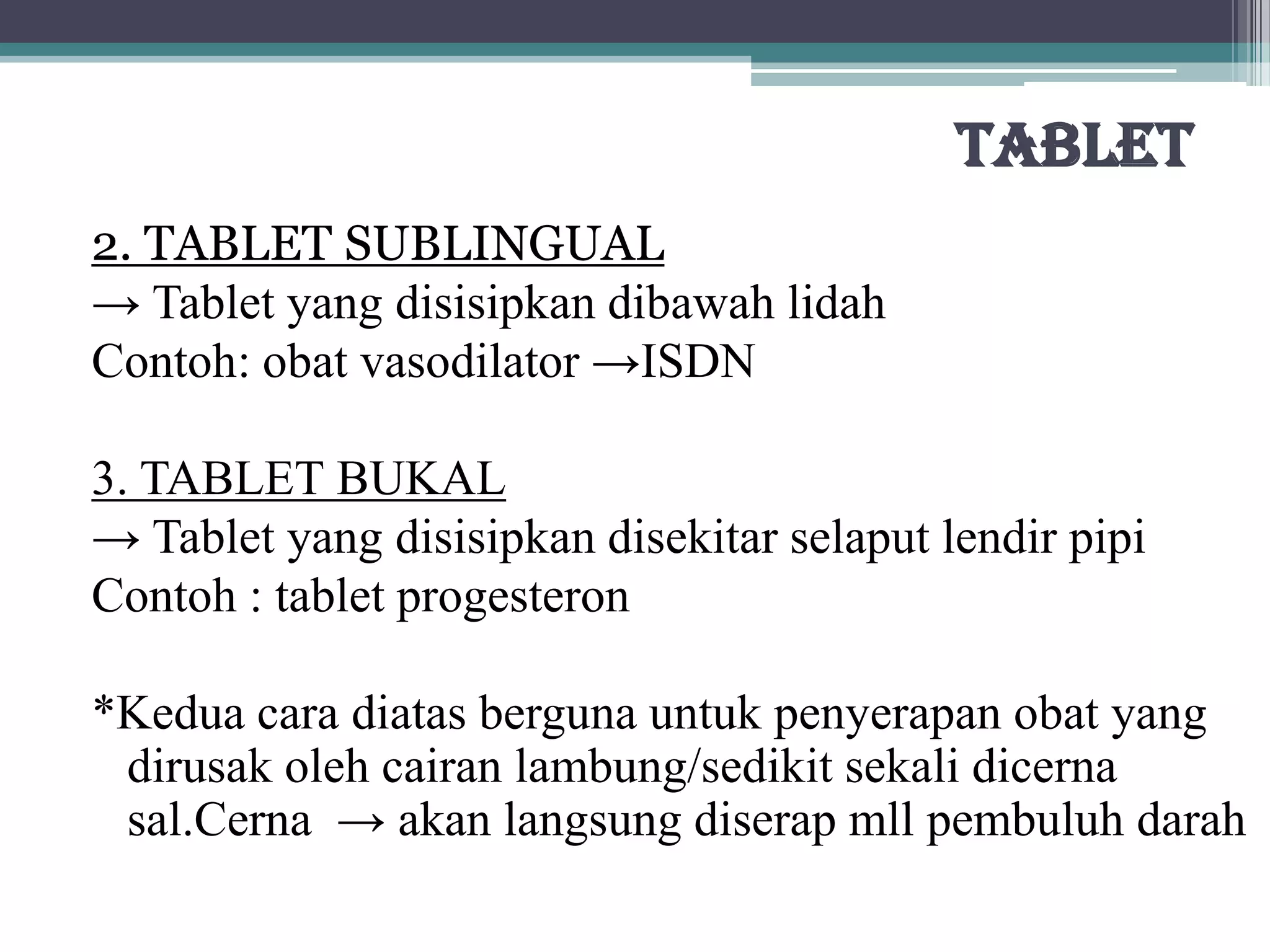 Bentuk sediaan obat | PPTX