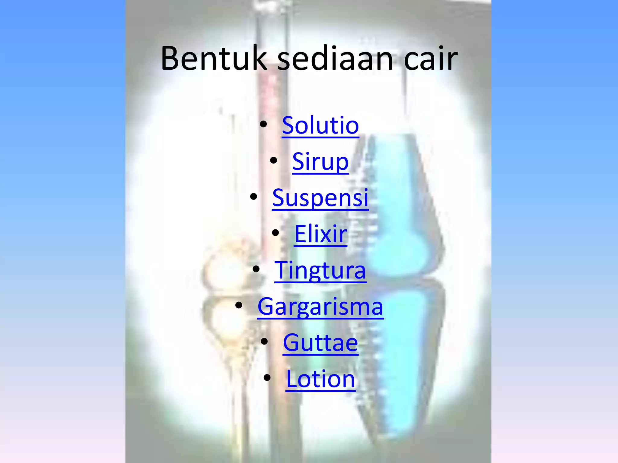 Bentuk sediaan obat | PPTX