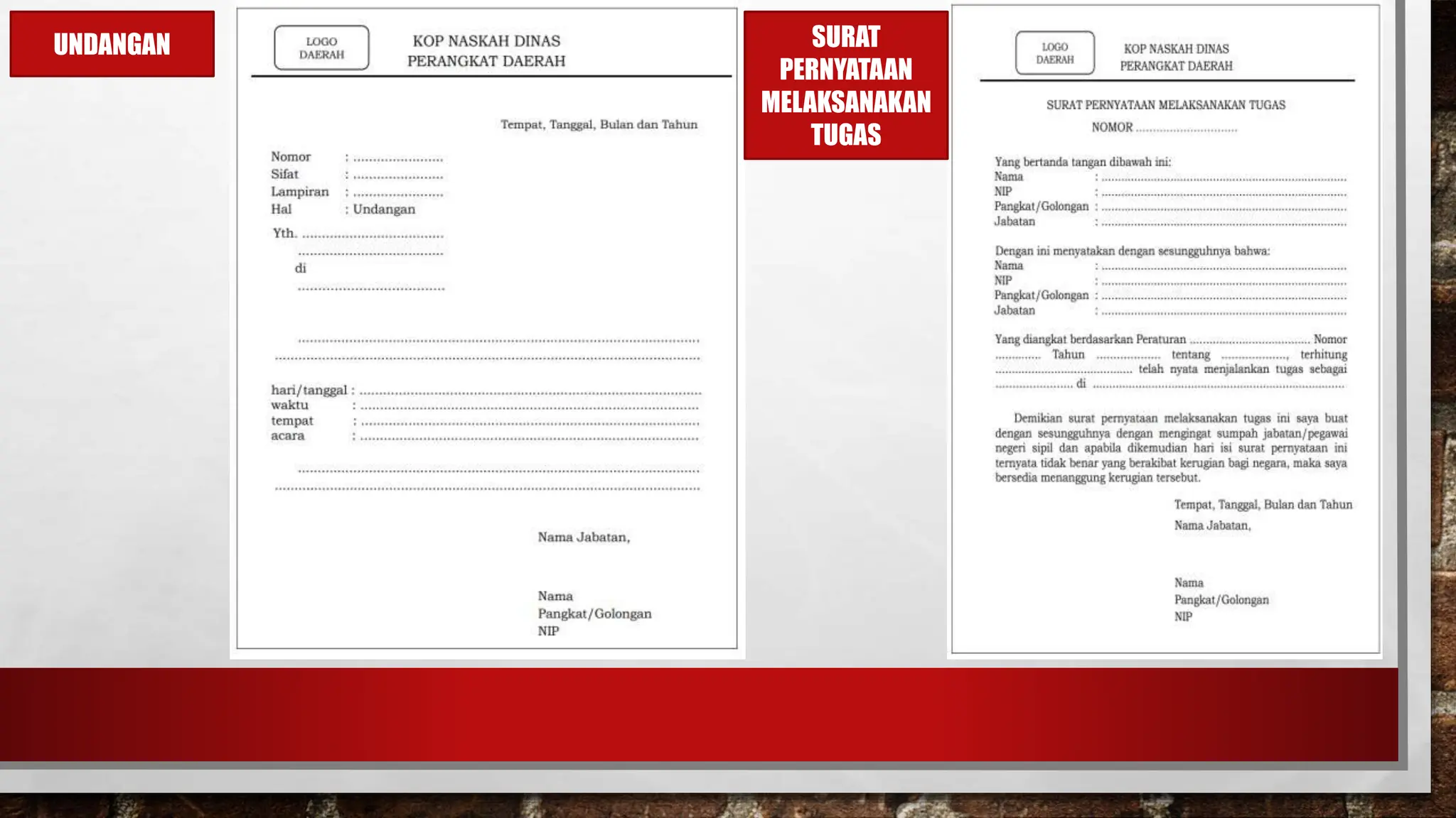 Bentuk Tata Naskah Dinas.pendidikan ......... | PPT