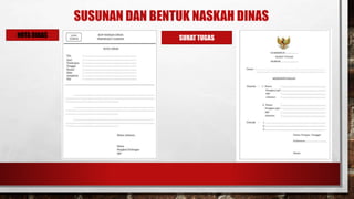 Bentuk Tata Naskah Dinas.pendidikan ......... | PPT