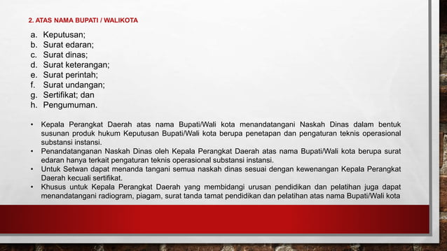 Bentuk Tata Naskah Dinas.pendidikan ......... | PPT