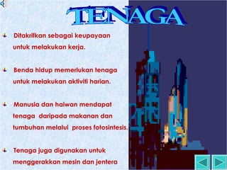 Bentuk tenaga | PPT