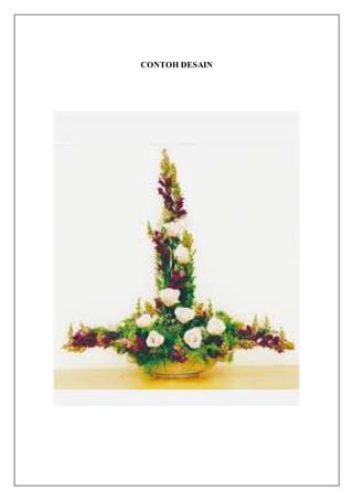 Perencanaan Merangkai Bunga Bentuk T terbalik | DOCX