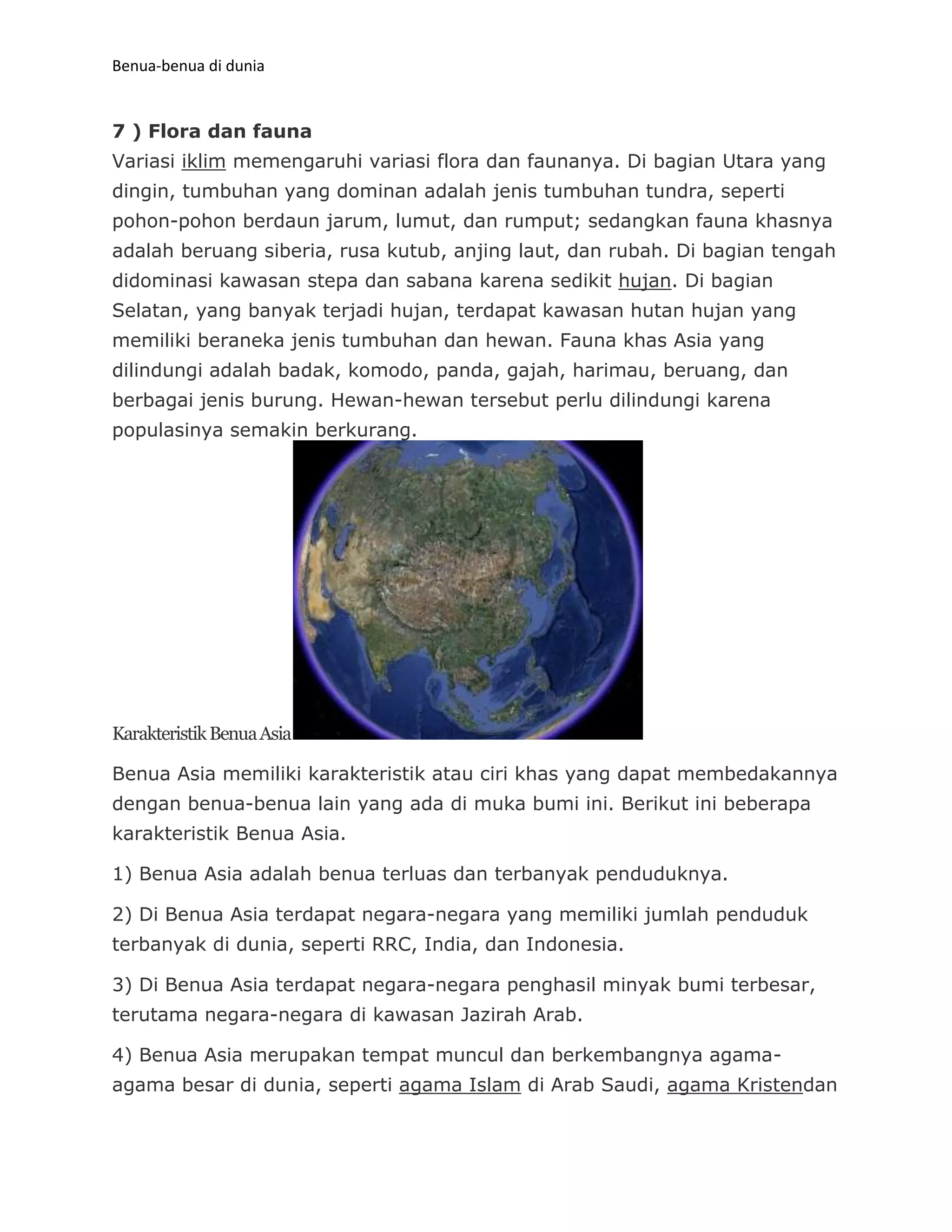 Benua | DOCX
