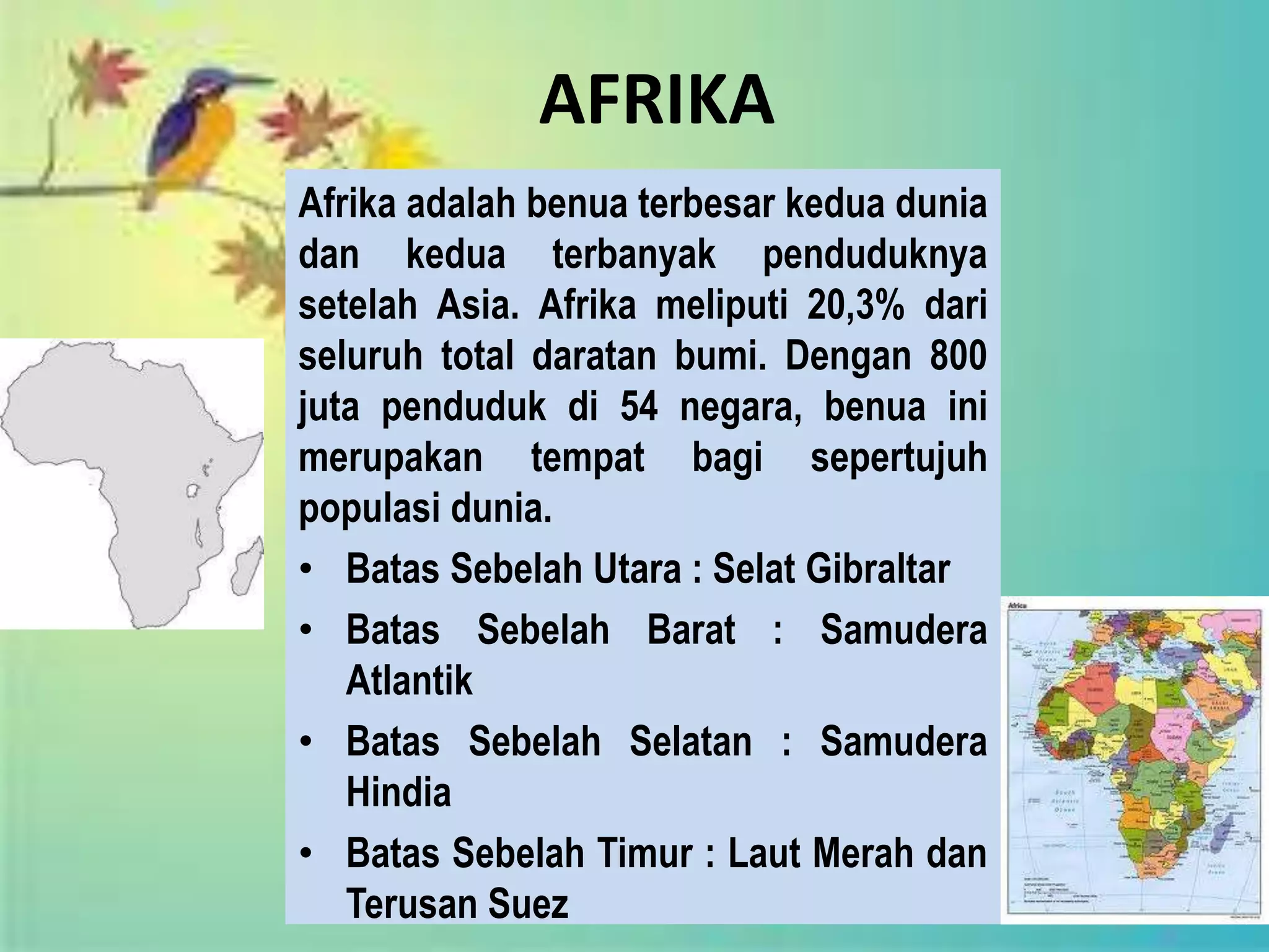 Benua Kelas 6 | PPTX