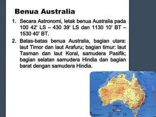 Benua di Dunia Materi Geogarafi Kelas X Kurikulum Merdeka | PPTX