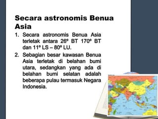 Benua di Dunia Materi Geogarafi Kelas X Kurikulum Merdeka | PPTX