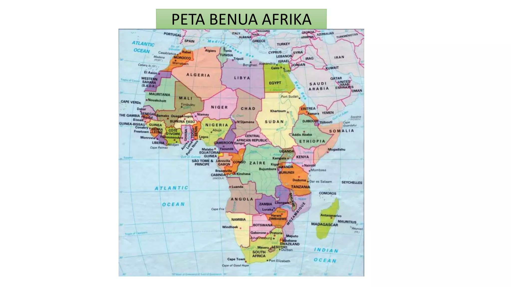 Benua afrika | PPTX