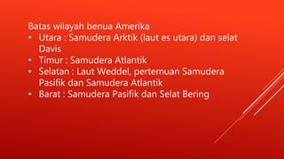 Benua amerika | PPTX